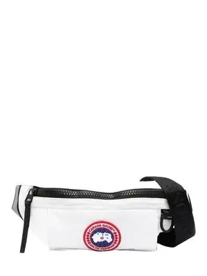 Canada Goose Logo-patch Padded Belt Bag - White