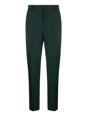 ÉTUDES STUDIO Pressed-crease Straight-leg Trousers - Green