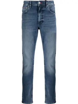 Tommy Hilfiger Mid-rise Skinny Jeans - Blue