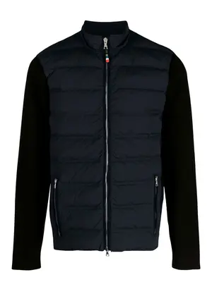 Orlebar Brown Wallace Panelled Padded Jacket - Blue