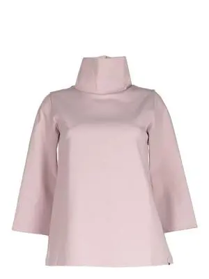 Herno Contrast-trim Knitted Top - Pink