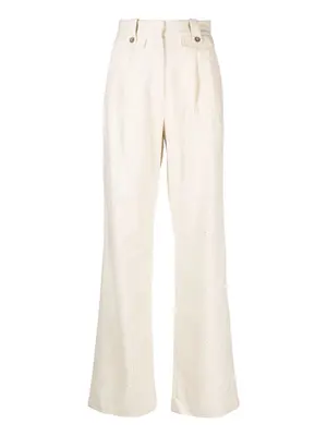 DESTREE Charlotte Straight-leg Trousers - Neutrals