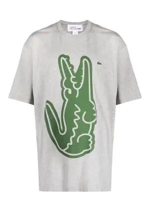 Comme Des Garçons X Lacoste Cotton T-shirt - Grey