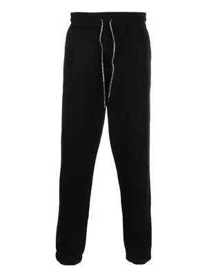 VIVIENNE WESTWOOD Logo-print Cotton Track Pants - Black