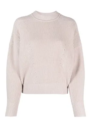 MARANT ETOILE Blow Wool Sweater - Neutrals