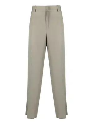 JIL SANDER Straight-leg Tailored Trousers - Green