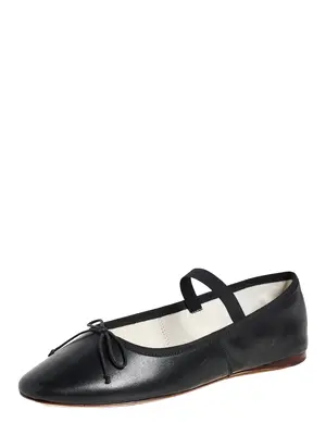 LOEFFLER RANDALL Leonie Ballet Flats - Black