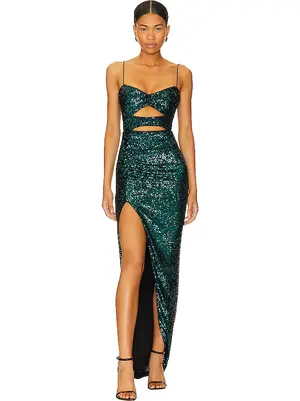 NOOKIE Sublime Gown - Emerald