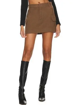 Ag X Emrata Colombo Skirt - Umber