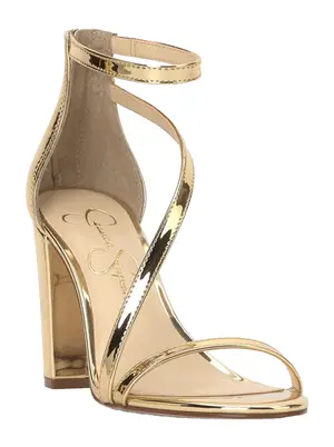 Jessica Simpson Jessica Simpson Sloyan Ankle Strap Sandal Gold/gold