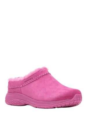 Merrell Merrell Encore Ice 5 Water Resistant Genuine Shearling Slip-on Fuchsia