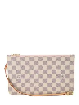 LOUIS VUITTON Louis Vuitton Damier Azur Neverfull MM NM Pouch