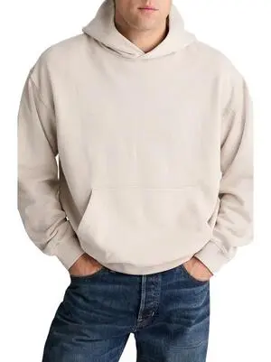 Madewell Woodland Brushed Terry Hoodie - Bleached Canvas