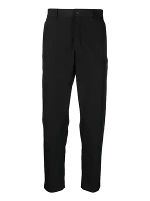 PT TORINO Straight-leg Tailored Trousers - Black