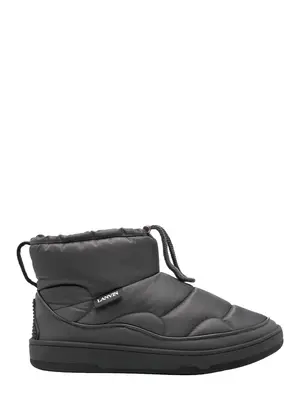 LANVIN Padded Ankle Boots - Grey