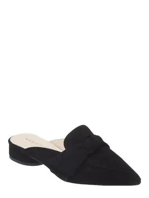 KOKO + PALENKI KOKO + PALENKI Quantum Pointed Toe Mule Black Suede