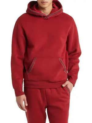 UGG UGG(r) Tasman Pullover Hoodie Dark Cherry