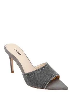 L'Agence L'AGENCE Lolita Pointed Toe Sandal Grey