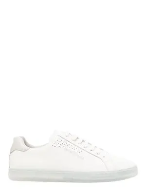 Palm Angels Palm One Leather Sneakers - White