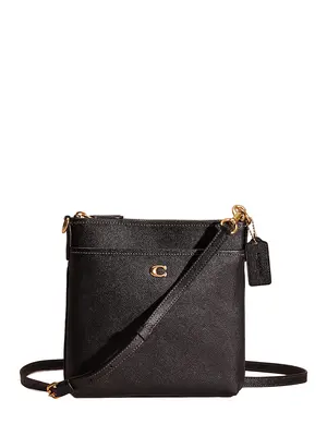 COACH Kitt Messenger Crossbody - Brass/black