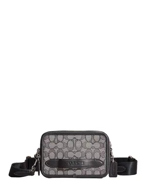 COACH® Restored Charter Crossbody In Signature Jacquard - Midnight Navy
