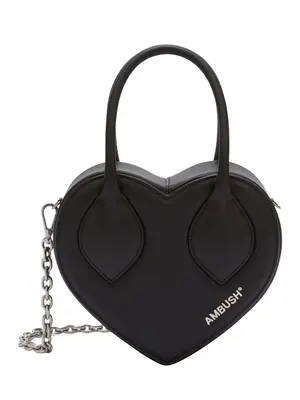 AMBUSH Heart-shaped Shoulder Bag - Black