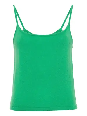 TEDDY CASHMERE Rapallo Tank Top - Green