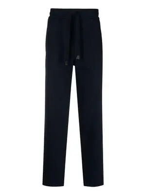 Brioni Cotton Track Trousers - Blue