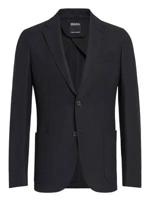 Zegna Single-breasted Cashmere-wool Blazer - Black