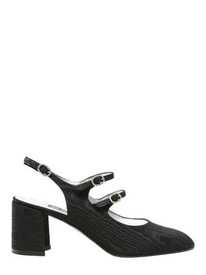 CAREL Banana 70mm Slingback Pumps - Black