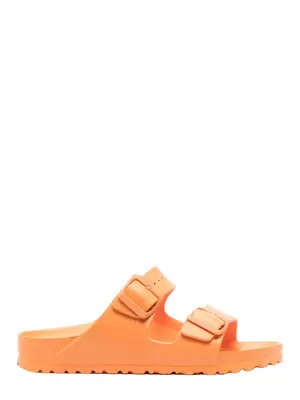 BIRKENSTOCK Arizona Decorative-buckle Slides - Orange