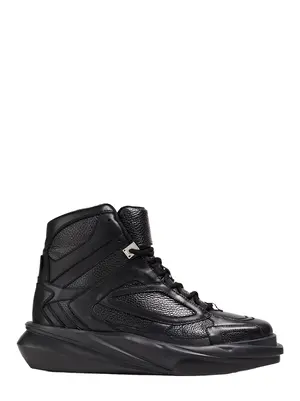 1017 Alyx 9sm Mono Hiking High-top Sneakers - Black