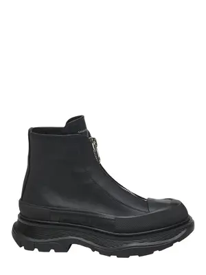 Alexander McQueen Tread Slick Ankle Boots - Black