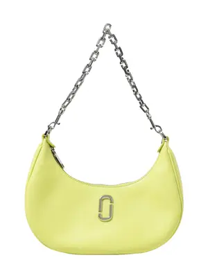 Marc Jacobs The Curve Leather Shoulder Bag Yellow