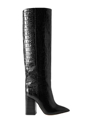 Paris Texas Anja Knee Boots - Black