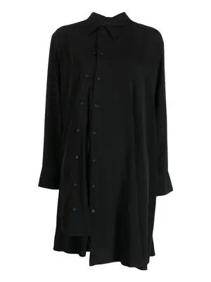 Yohji Yamamoto Decorative Button Shirt - Black