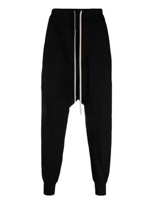 Rick Owens Prisoner Drop-crotch Trousers - Black