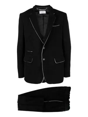 PHILIPP PLEIN Single-breasted Chenille Suit