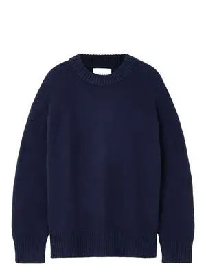LISA YANG Renske Cashmere Sweater Navy