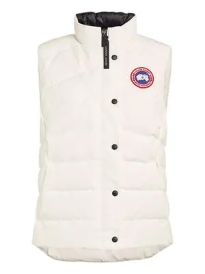 Canada Goose Down-Filled Padded Freestyle Gilet White