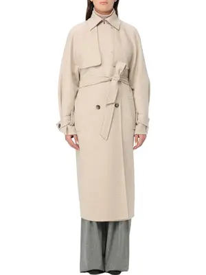Max Mara Cashmere Trench Coat - Beige
