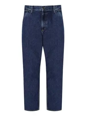 Carhartt Work In Progress Single Knee Jeans - Blue