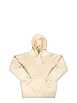 Supreme Tag Logo Hooded Sweatshirt - Tan