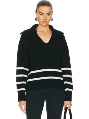 MONCLER Moncler Long Sleeve Polo Sweater
