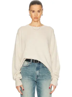Eterne James Cashmere Sweater - Oatmeal