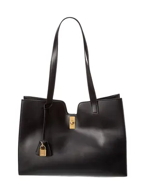 Celine-CELINE Cabas 16 Leather Tote