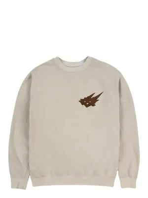 TRAVIS SCOTT Cacti Mono Heritage Crewneck - Cream