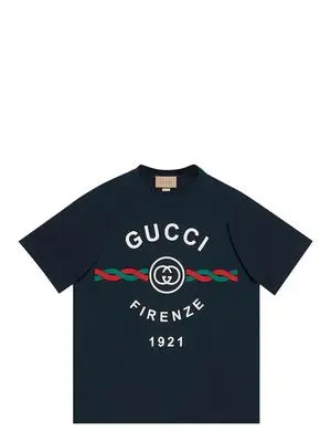 Gucci Firenze 1921 T-shirt - Blue