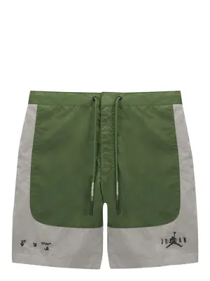 JORDAN X Off-white Mj Baggy Short - Green