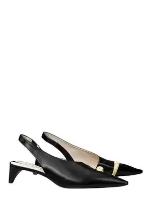TORY BURCH Pierced Slingback Heel